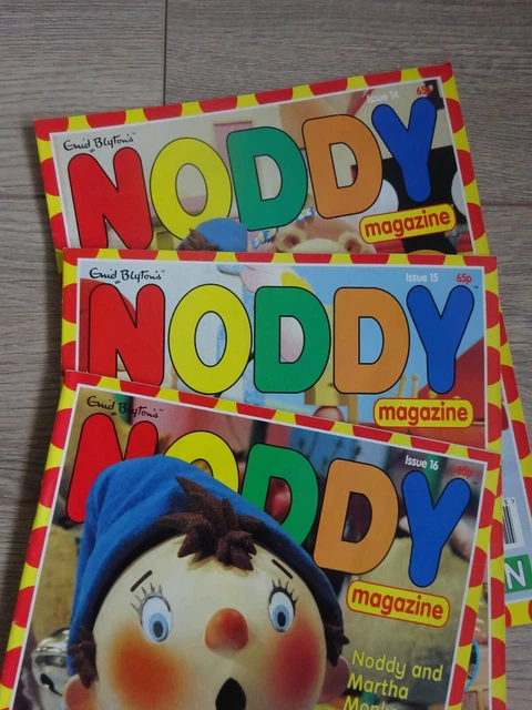 ENID BLYTON'S NODDY MAGAZINE -Nos.14,15,16 - VINTAGE CHILDREN'S ...