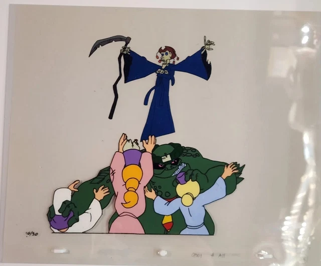 TERRY PRATCHETT'S DISCWORLD Death +Crowd Hanna Barbera #5/5 +2 Hand ...