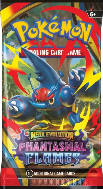 POKEMON TCG MEGA Evolution: Phantasmal Flames - Booster Box (36ct) $375 ...