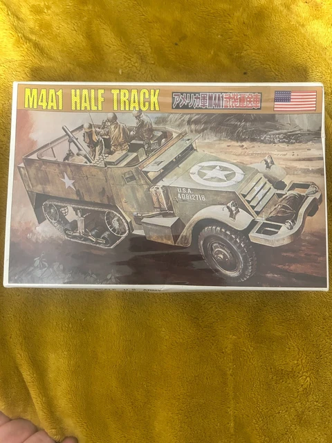 PMS INTERNATIONAL M4A1 Half Track WW2 US Army. 1/72 Scale. New in Box ...