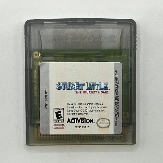 NINTENDO GAME BOY Color Stuart Little The Journey Home Tested Working ...