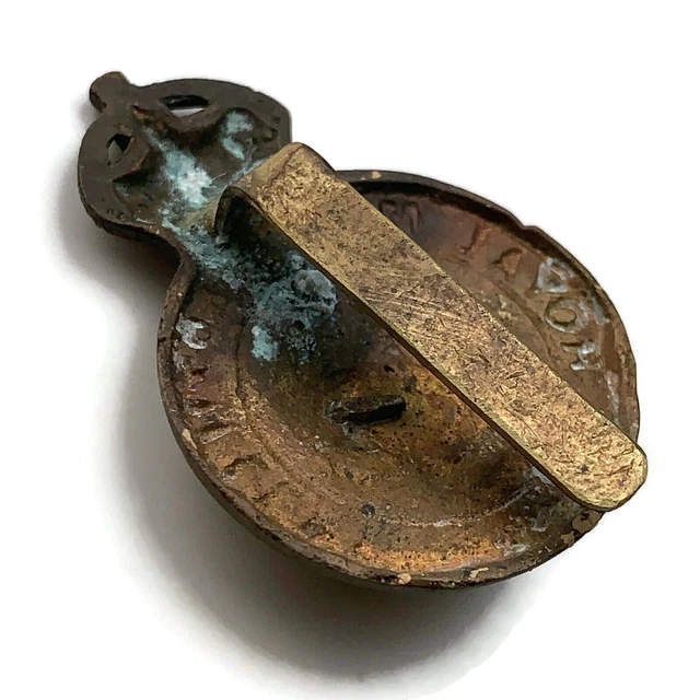 WW1 ROYAL MALTA Artillery Maltese Colonial Regiment Cap Badge - 1ST ...