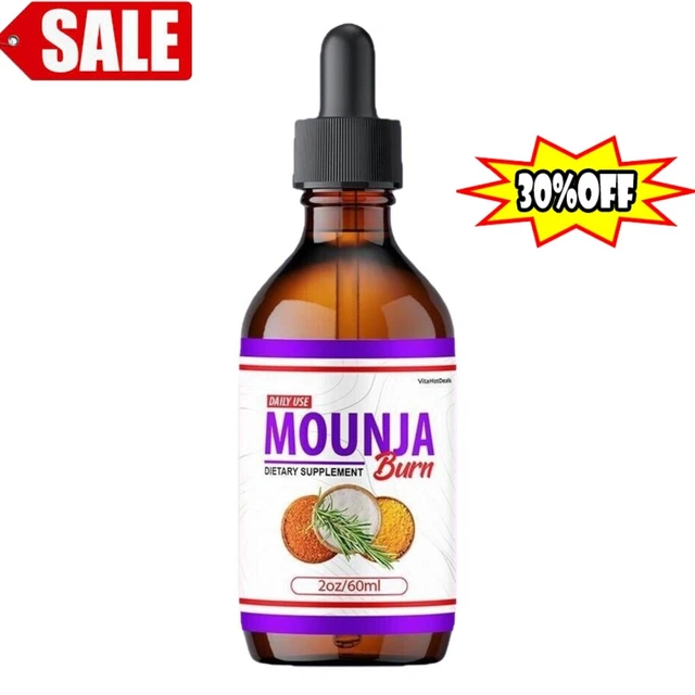 MOUNJABURN DROPS WEIGHT Loss Drops, Mounja-Burn Natural Liquid ...