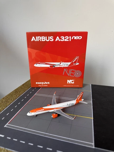 EASYJET AIRBUS A321 NEO G-UZMA 1:400 Scale Model By NG Models EUR 58,29 ...