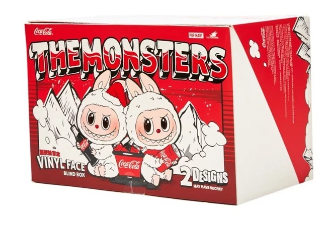 POP MART LABUBU The Monsters Coca Cola Series Vinyl Face Sealed Case 6 ...