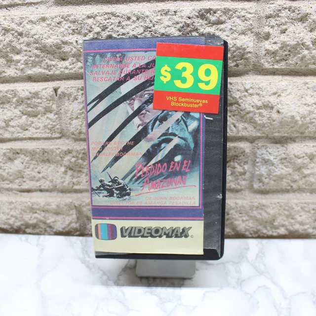 PERDIDO EN EL Amazonas The Emerald Forest VHS Spanish Subtitles £9.12 ...