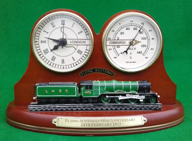BRADFORD EXCHANGE - Flying Scotsman Exclusive Masterpiece Clock. £49.99 ...