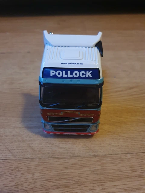 CORGI 1/50 SCALE VOLVO FH12 6x2 TRACTOR UNIT POLLOCK LIVERY £20.00 ...