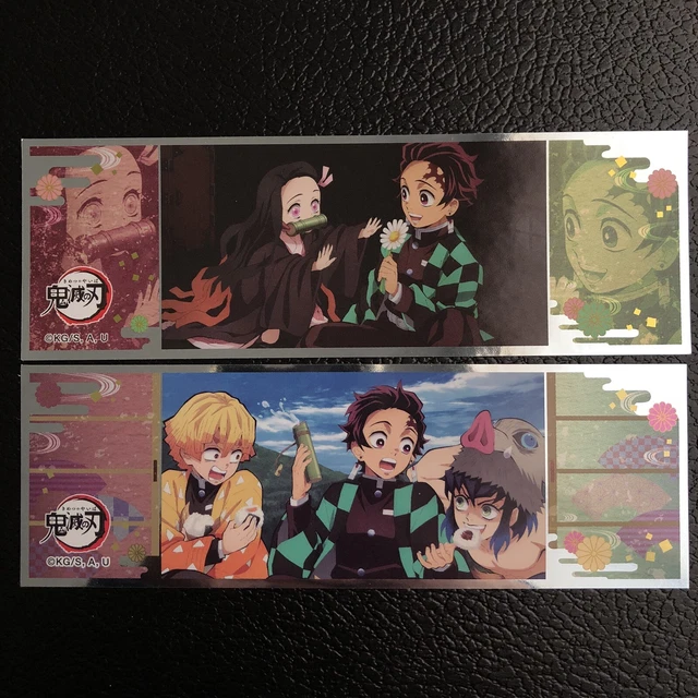 DEMON SLAYER KIMETSU no Yaiba Nezuko Tanjiro Zenitsu Inosuke Sticker ...