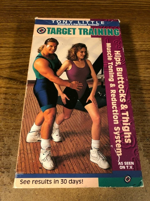 TONY LITTLE TARGET Training VHS VCR Video Tape Used Exercise Fitness £4 ...
