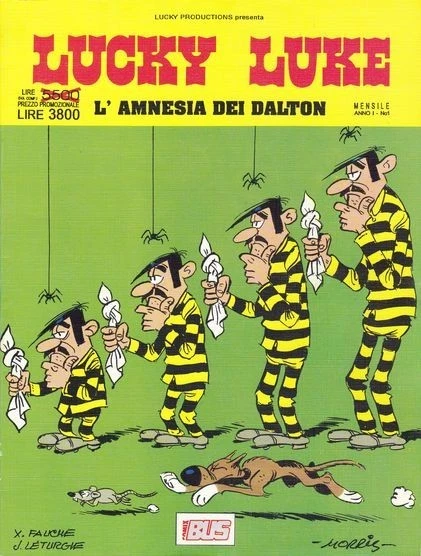 LUCKY LUKE - Morris - ComixBus - n. ri 1/11 - 13/18 - (manca n. 12) EUR ...