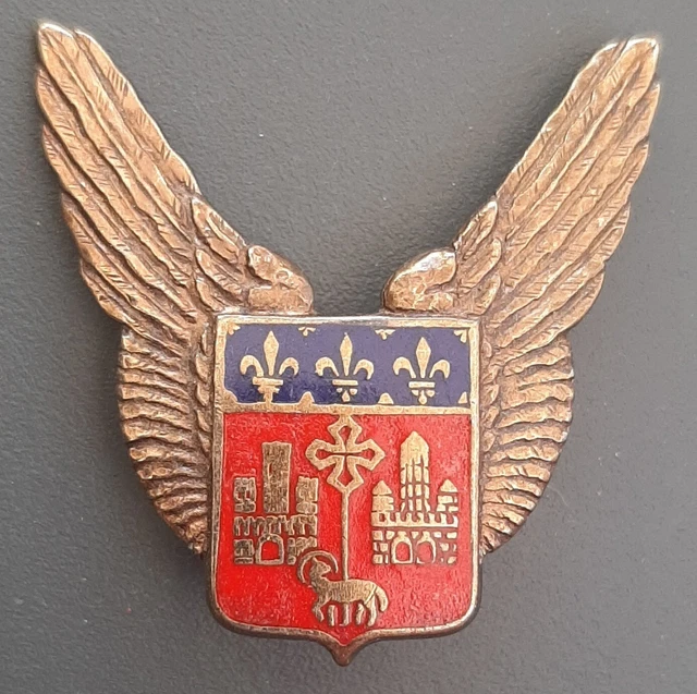 BA 101 FRANCAZAL Insigne Badge Armée de l'Air BASE AÉRIENNE ORIGINAL ...