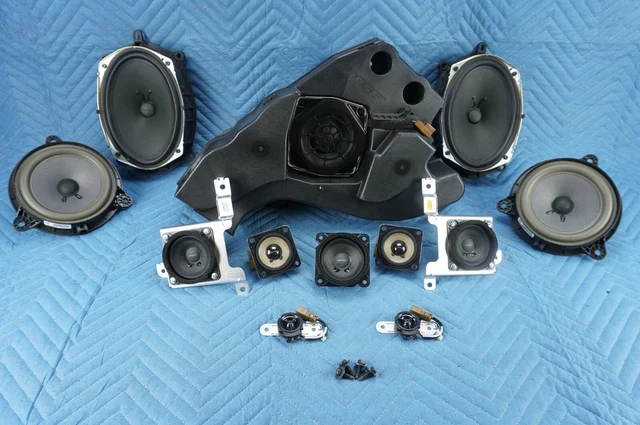 INFINITI QX56 BOSE Sound System Speaker Tweeter Subwoofer 12pc Set 2011 ...