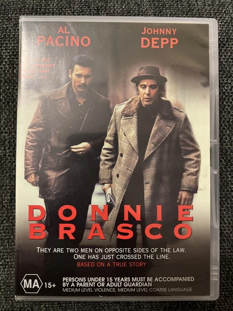 DONNIE BRASCO DVD (Region 4) Extended Edition Al Pacino EUR 5,27 - PicClick IT