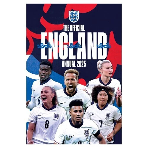 ENGLAND OFFICIAL ANNUAL 2025 £6.99 - PicClick UK