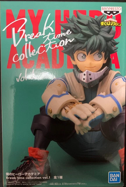 MY HERO ACADEMIA break time collection Deku Izuku Midoriya figure £45. ...