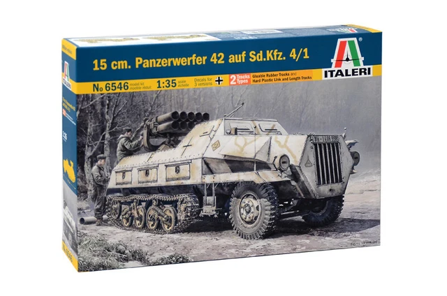 ITALERI 6546 1/35 Military Model Kit WWII German Sd.Kfz.4/1 ...