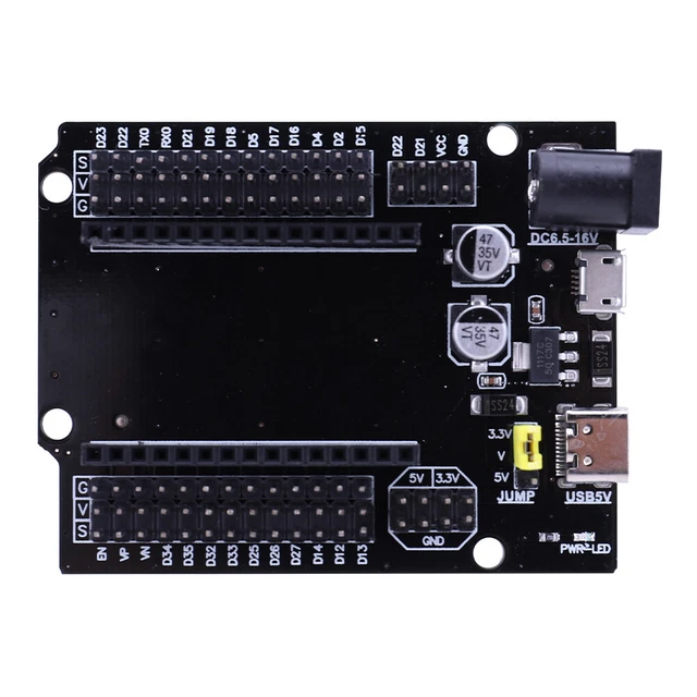 Esp32 Esp32 30p Power Board 2 In 1 Devkit V1 Power Supply Panel Dual