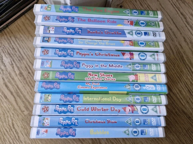 PEPPA PIG : 12 Dvd bundle £13.46 - PicClick UK
