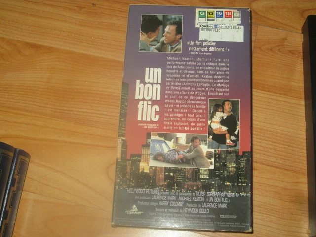 UN BON FLIC/ One Good Cop (VHS)(French) Tested Michael Keaton $5.87 ...