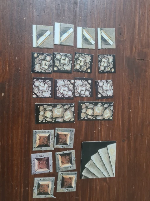 HEROQUEST TUILE/JETON X21 - tile/token MB GAMES WORKSHOP original EUR ...