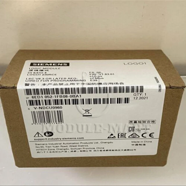 NEW 6ED1052-1FB08-0BA1 LOGO 230RCE Logic Module 6ED1 052-1FB08-0BA1 ...