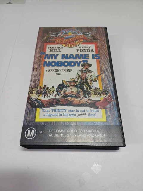 MY NAME IS NOBODY Terrence Hill Henry Fonda VIDEO VHS Cowboy Western £ ...
