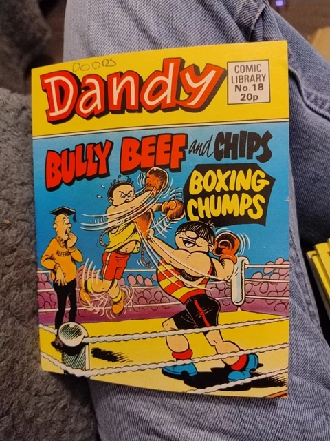 COMIC - CLASSIC Dandy Comic Library No #18 Bully Beef And Chips Boxing ...