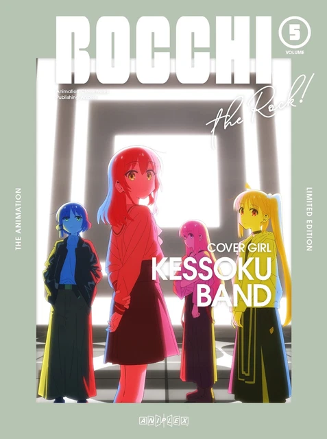 BOCCHI THE ROCK Vol.5 First Limited Edition Blu-ray Soundtrack CD Booklet Japan £74.84 - PicClick UK