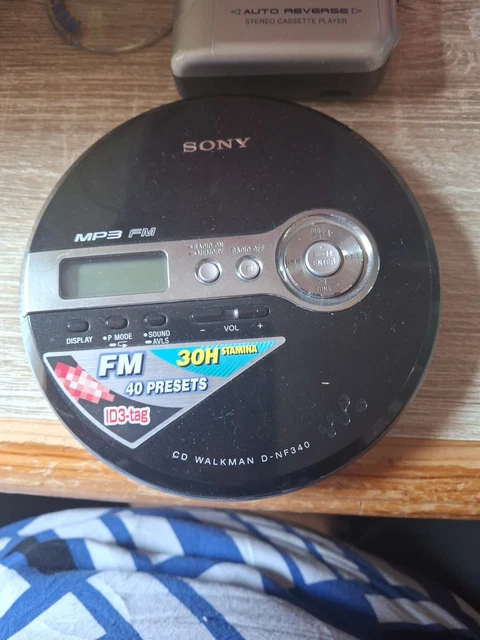 SONY WALKMAN D-NF340 Personal CD Player- Rare Retro Vintage. Full Working order £38.65 - PicClick UK