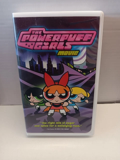 THE POWERPUFF GIRLS Movie (VHS, 2002, Clam Shell Packaging £4.55 ...