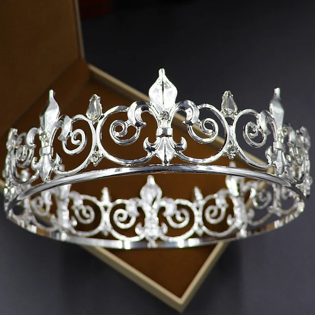 UK METAL KING Crown for Prom King Party Medieval Costume Accessories ...