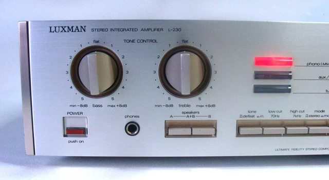 LUXMAN L-230 STEREO Integrated Amplifier Nice Condition $324.00 ...