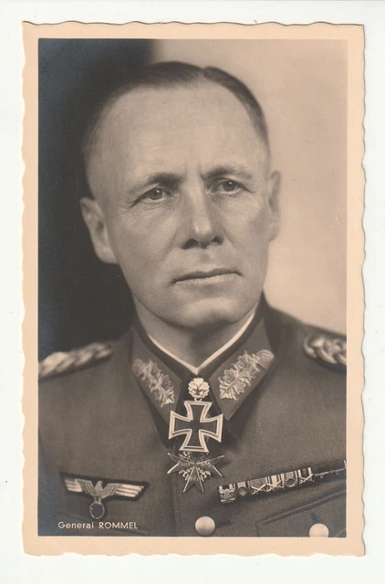 2.WK.PORTRAITFOTO HOFFMANN MÜNCHEN,,RK.ERWIN Rommel"Wüstenfuchs ...