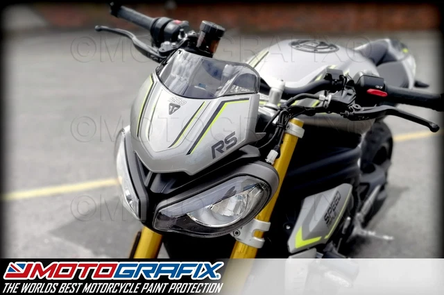 TRIUMPH SPEED TRIPLE 1200 RS 2021 2022 Front Fairing Protector 3D Gel ...