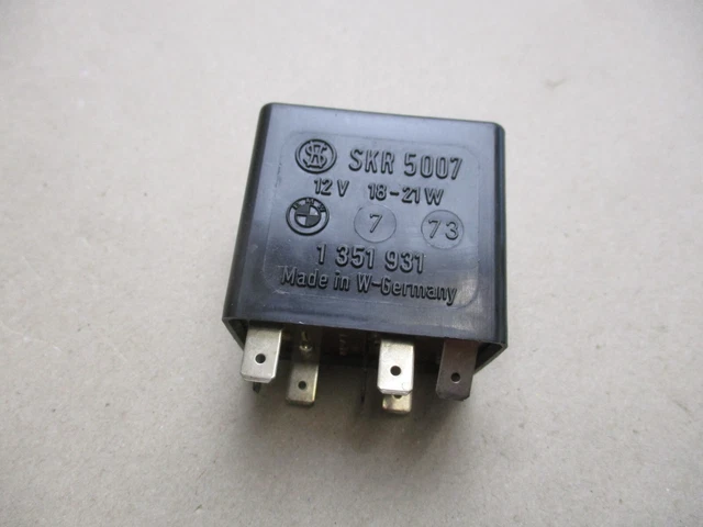 BMW E6 E9 E10 E21 E24 E3 E12 Relais Blinkgeber Blinkrelais Striebel NEU original EUR 37,90 ...
