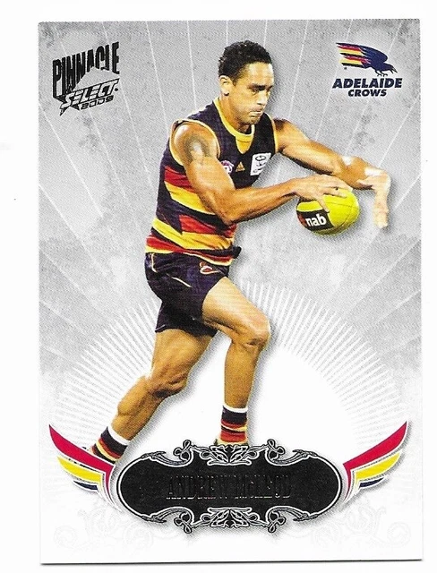 2009 AFL SELECT PINNACLE ADELAIDE CROWS ANDREW McLEOD # 12 CARD $1.00 ...