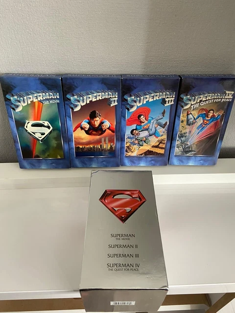 THE COMPLETE SUPERMAN Collection 1-4 (VHS) (2001) £40.00 - PicClick UK