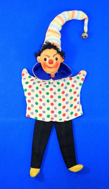 ALTE HANDPUPPE KASPER Holzkopf KASPERPUPPE 60er Jahre DDR Ostalgie EUR ...