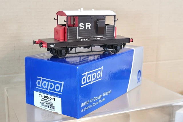 DAPOL 7F-100-005 O GAUGE SOUTHERN SR BRAKE VAN WAGON 55585 ol $164.69 ...