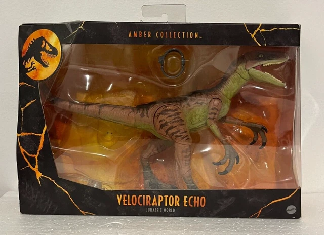 JURASSIC WORLD AMBER Collection Velociraptor Delta Raptor Squad NEW ...