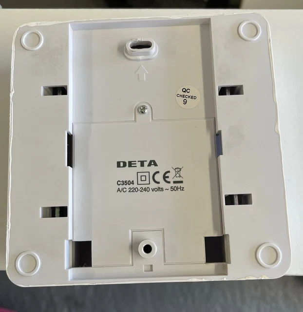 DETA WIRED DOORBELL Chime Used In Good Condition £16.14 - PicClick UK