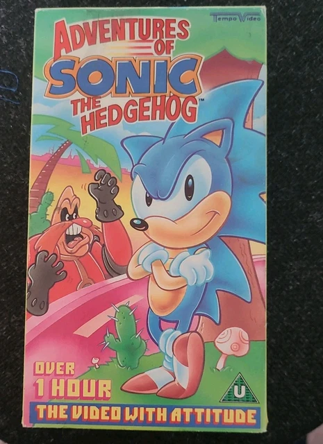 ADVENTURES OF SONIC The Hedgehog Vhs £5.92 - PicClick UK
