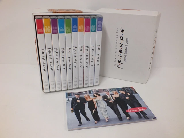 FRIENDS COMPLETE SERIES 1-10 DVD Box Set Extended Episodes & Extras ...