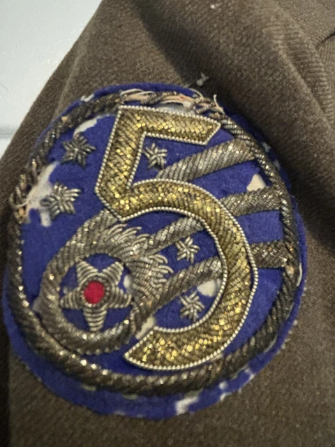 WW2 U.S. ARMY Air Force uniform jacket 5th Air Force WWII Hayward ...