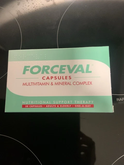 FORCEVAL CAPSULES MULTIVITAMIN & Mineral Complex 30 Capsules £20.42 ...