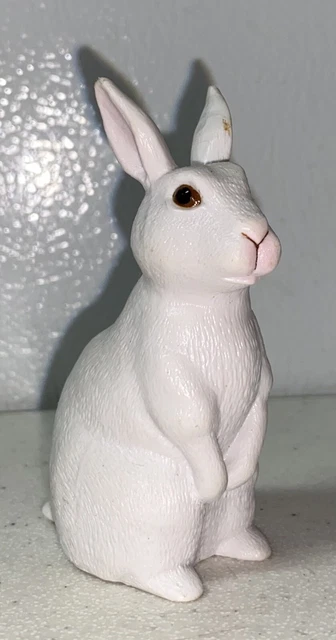 TERRA BY BATTAT Farm Animals white Rabbit Figure 4'' Tall $5.20 - PicClick