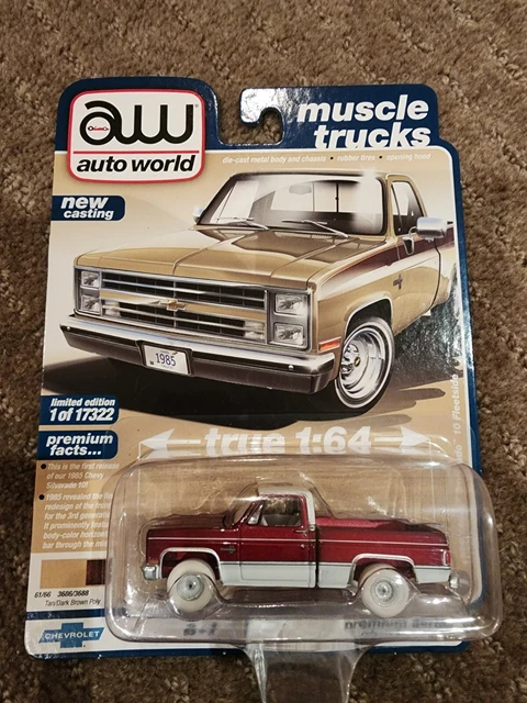 AUTO WORLD CHASE 1985 Chevy Silverado 10 Fleetside $20.00 - PicClick AU