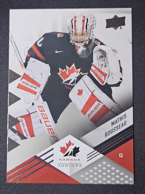 2024 UD TEAM Canada Mathis Rousseau 🇨🇦🇨🇦🇨🇦 Halifax Mooseheads $4.99 ...