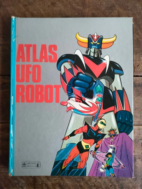 ATLAS UFO ROBOT GOLDRAKE Libro Cartonato Giunti Marzocco Vintage 1978 ...